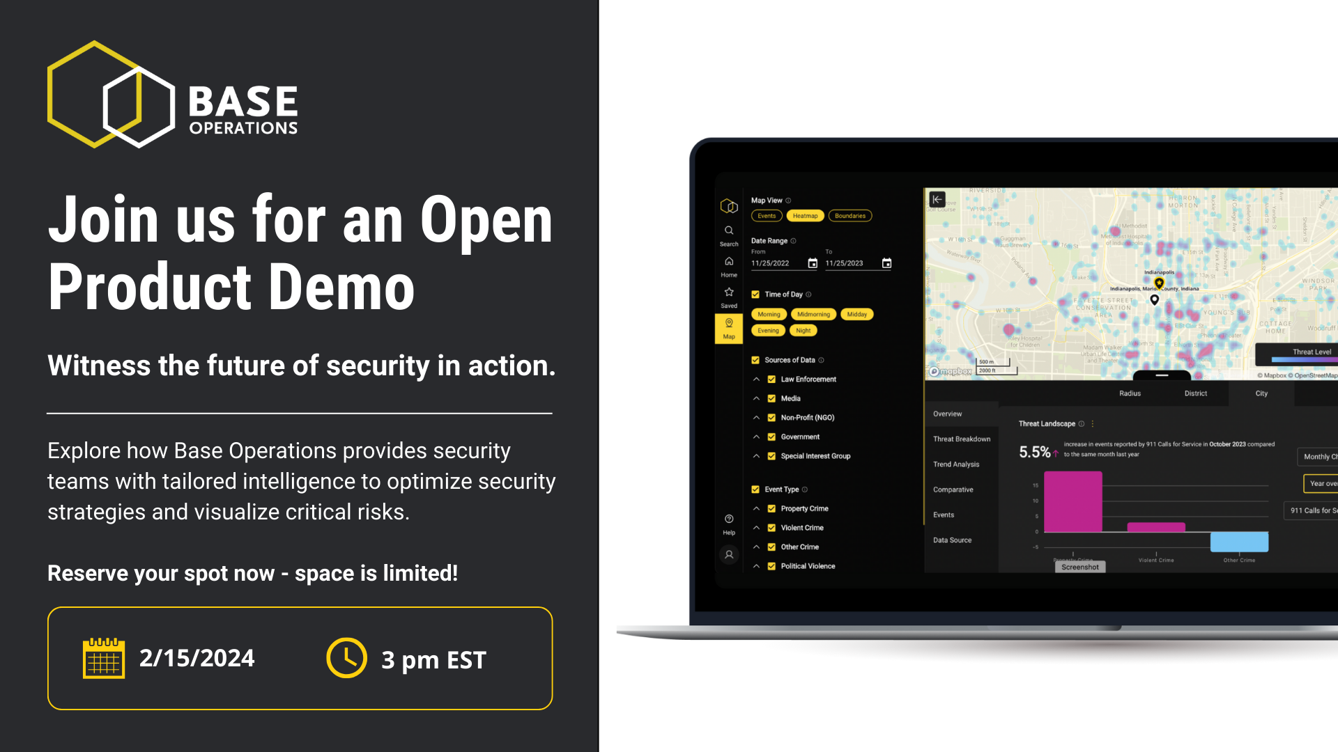 Base Operations Open Product Demo